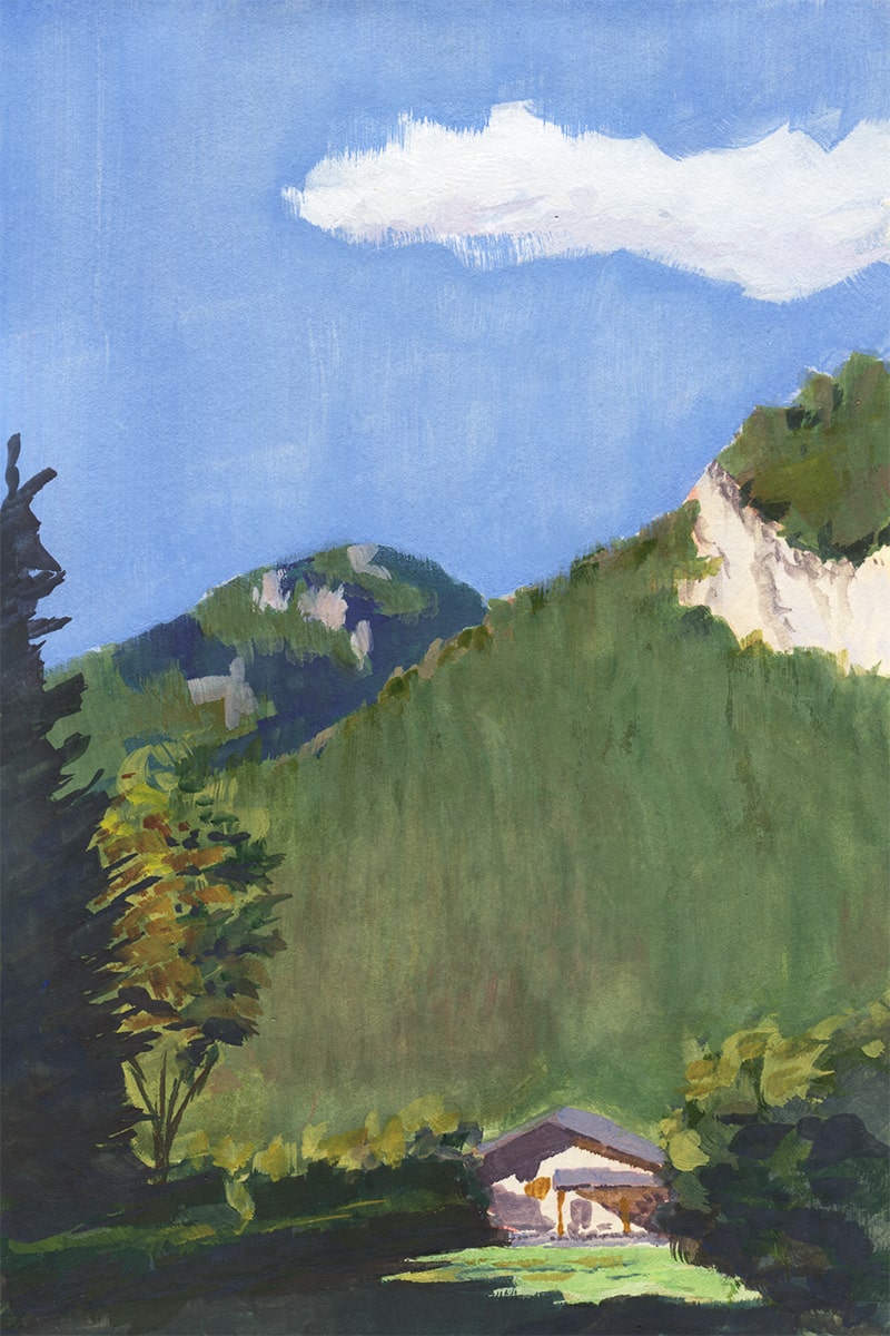 Correggere e rifare un dipinto fallito | Disegni in Tasca